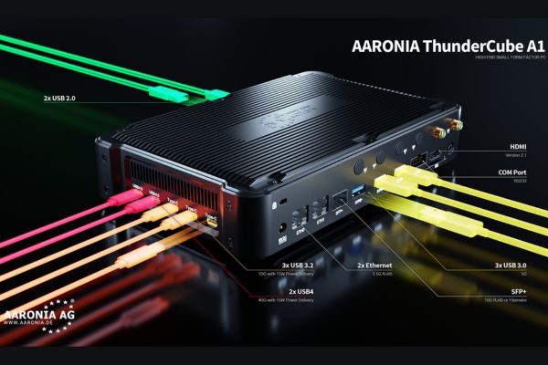 Aaronia enters the PC market and presents the Mini PC A1